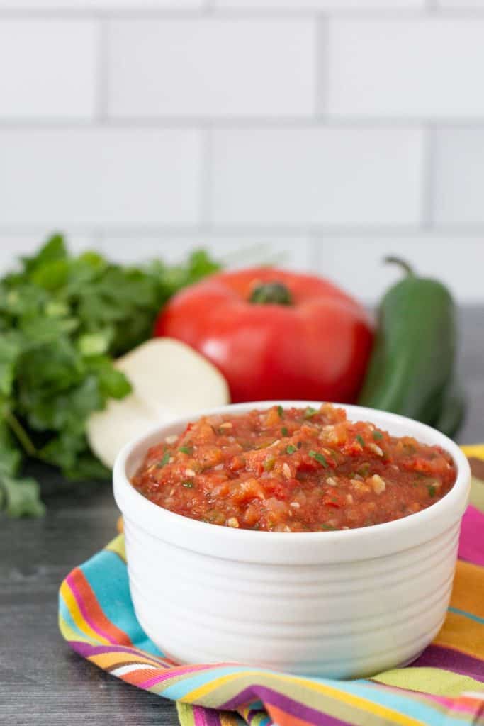 Roasted Tomato Salsa - Happy Snackcidents