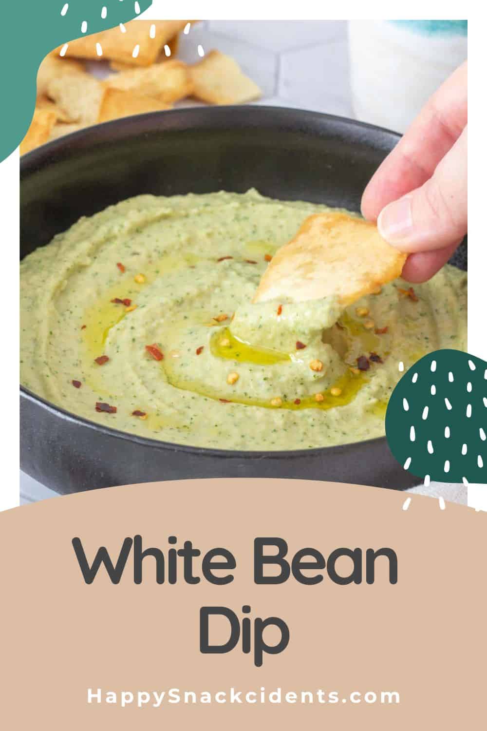 White Bean Dip - Happy Snackcidents