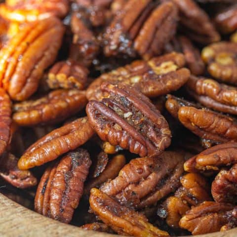 Spiced Pecans - Happy Snackcidents