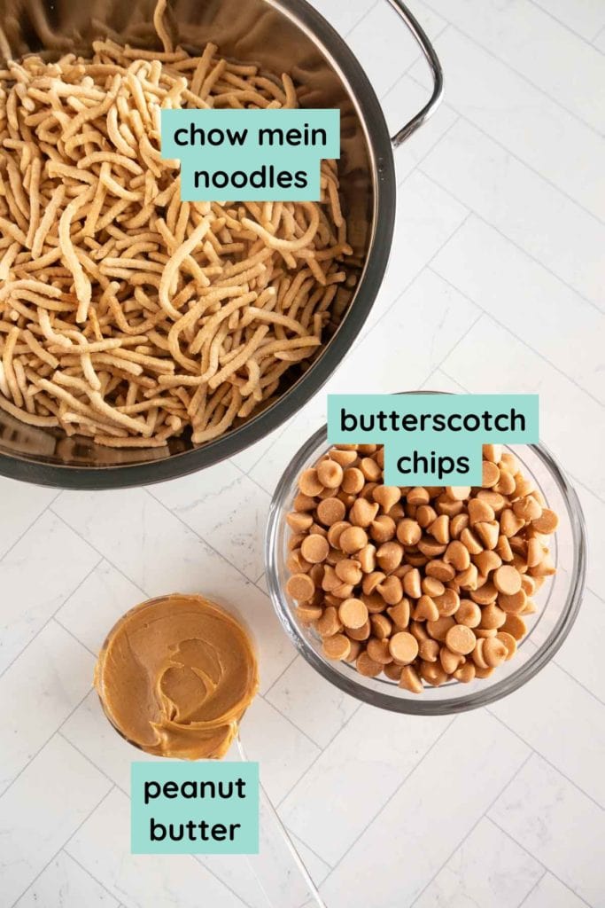 3 Ingredient Haystack Cookies - Happy Snackcidents